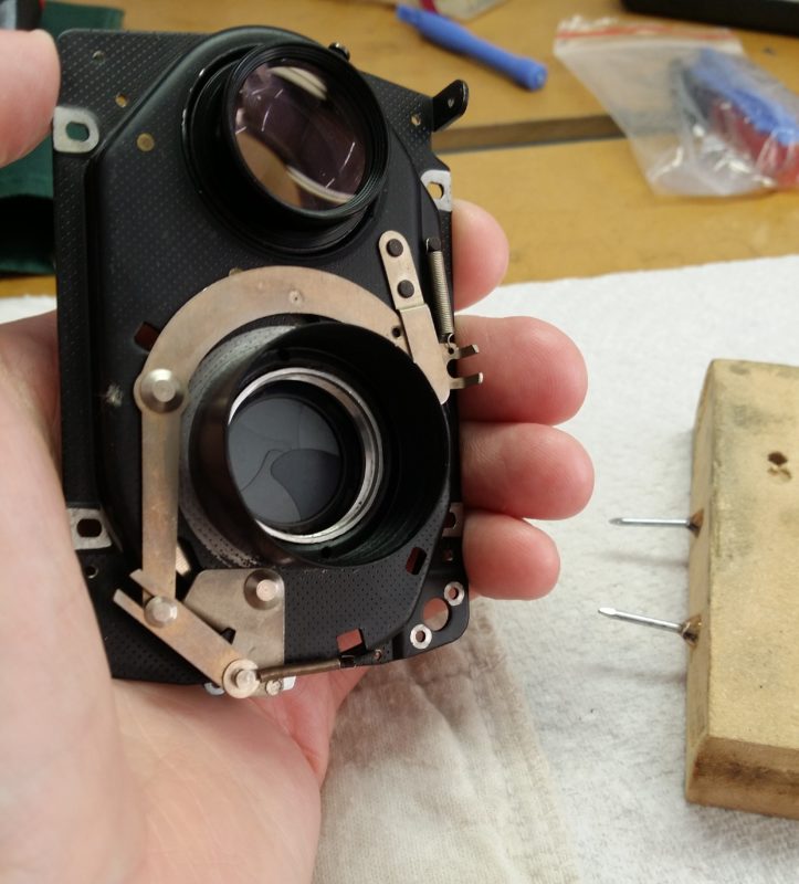 Rolleicord Shutter Repair – Charrette & Beget